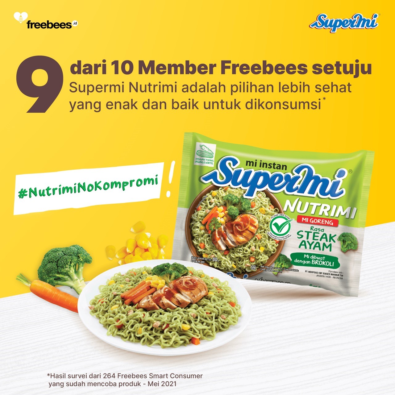 Baik untuk Kesehatan dan Tetap Enak, Supermi Nutrimi Jadi Pilihan ...