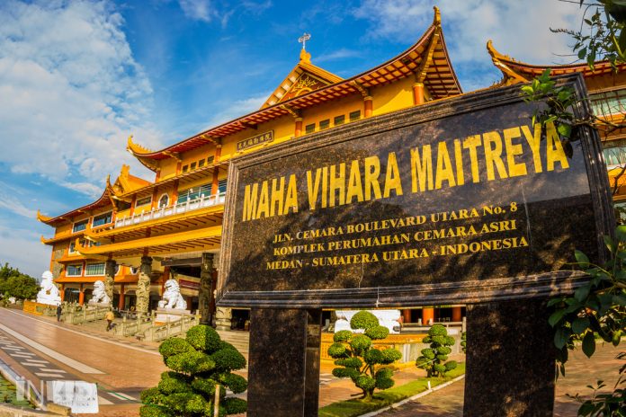 Maha Vihara Maitreya Medan Pusat Keagamaan yang Elegan dan Spiritual ...